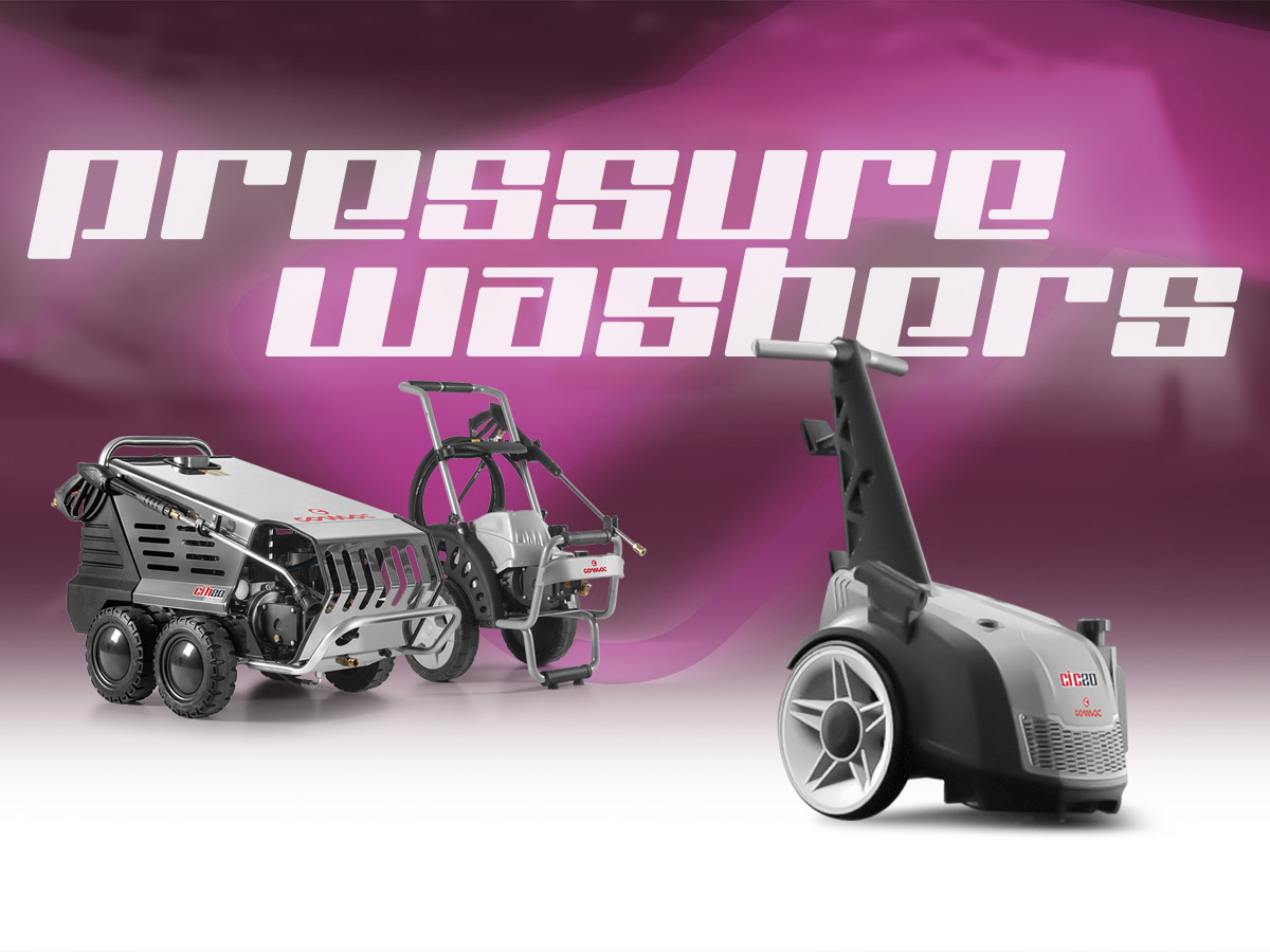 New Comac High Pressure Washers: The Big Challenge of Small Cleaning ...